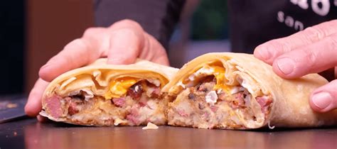 Corned Beef Hash Breakfast Burrito