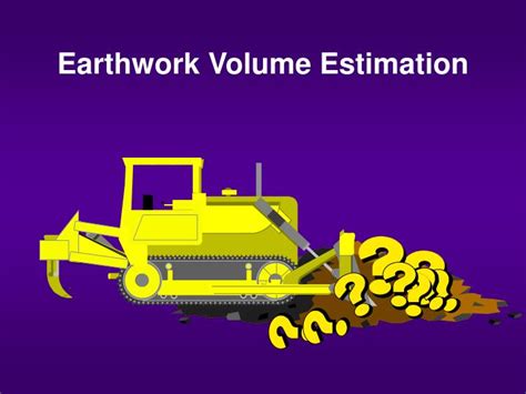 PPT Earthwork Volume Estimation PowerPoint Presentation Free Download ID 3322048