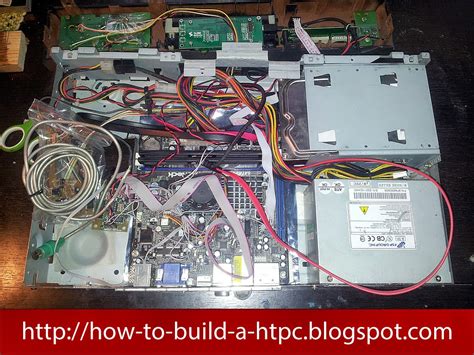 DVD Player Look Alike DIY HTPC Case Mod Project