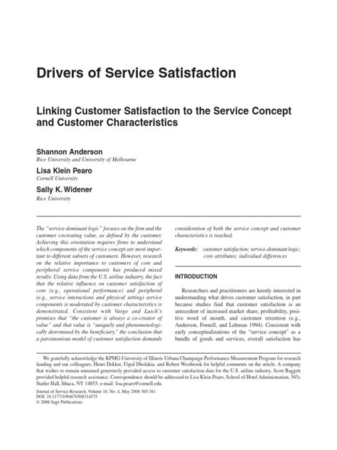 2008 uwl customer satisaction pdf customer satisfaction marketing