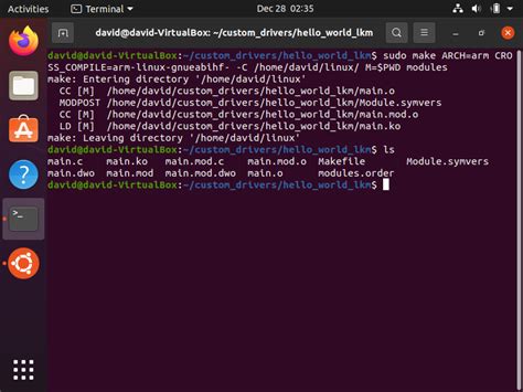 How To Create A Linux Kernel Module And Run It On A Local And Target