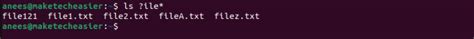 How To Use Wildcards To Match Filenames In Linux Make Tech Easier