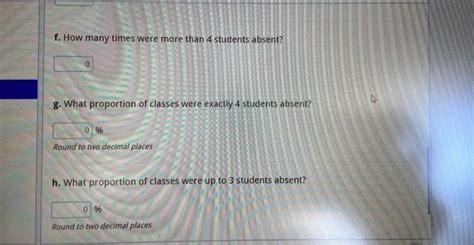 Solved The Ungrouped Frequency Table Below Shows The Number