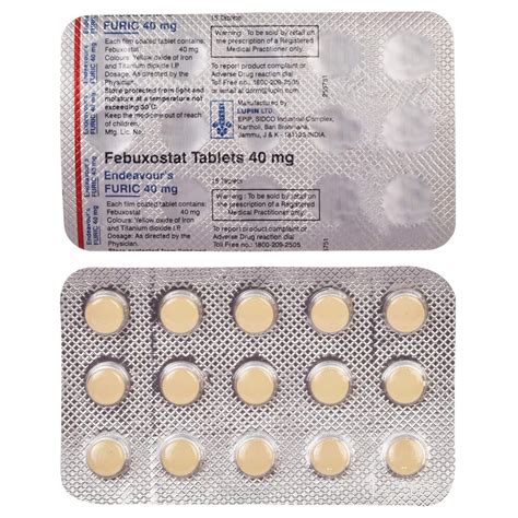 Febutaz 40 Tablet View Usage Side Effects Price And Subtitute Egmedi