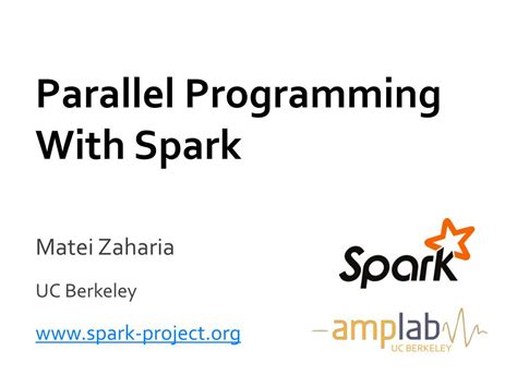 ppt parallel programming with spark powerpoint presentation free