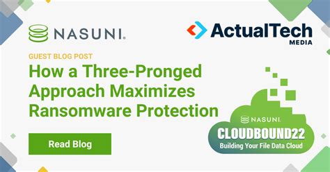 How A Three Pronged Approach Maximizes Ransomware Protection Nasuni