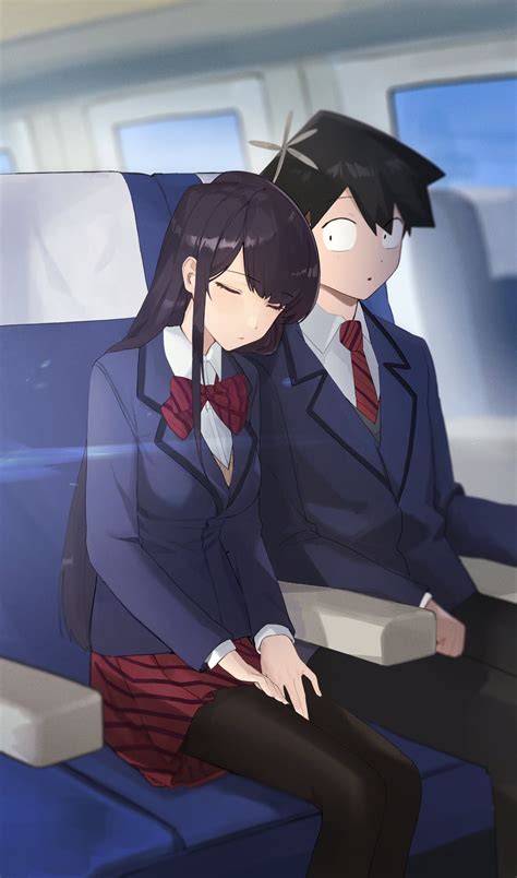 Komi Shouko And Tadano Hitohito Komi San Wa Komyushou Desu Drawn By