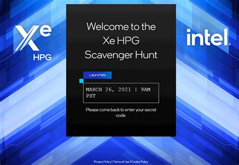 Intel Posts Xe Hpg Discrete Gaming Gpu Teaser With Hidden Message Pointing To Domain