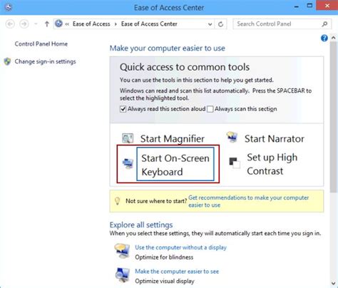 6 Ways To Turn On On Screen Keyboard In Windows 10