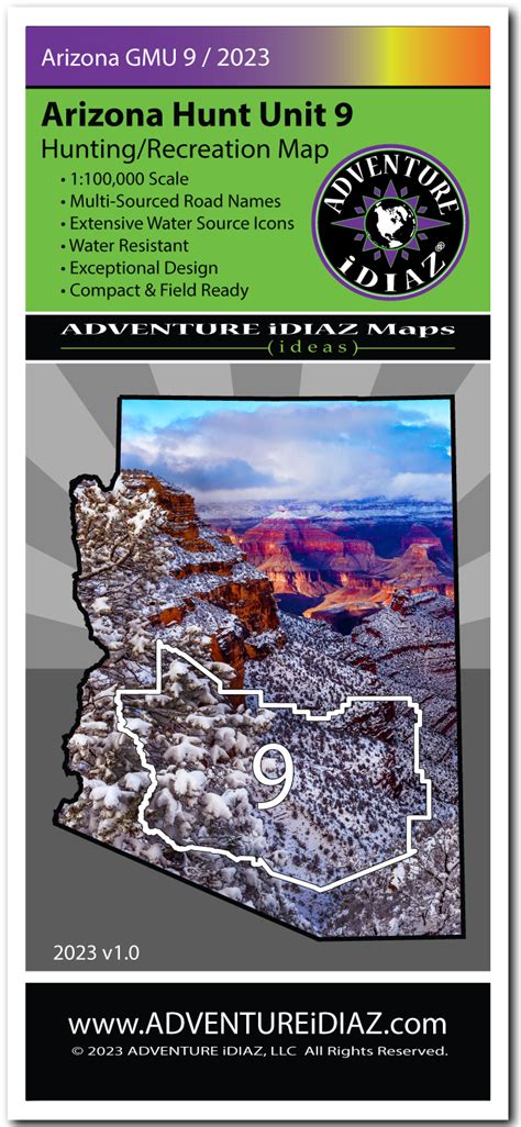 Arizona Hunting Unit Maps Gmu Adventure Idiaz