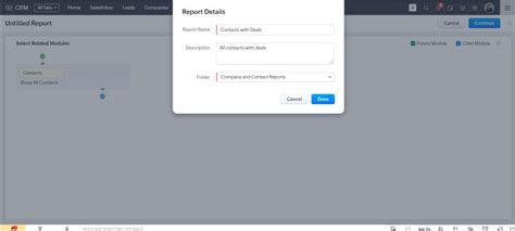 Get Started With Reports In Zoho CRM