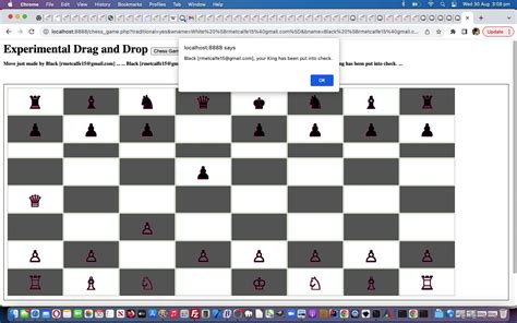 Chess Game Check Logic Tutorial Robert James Metcalfe Blog
