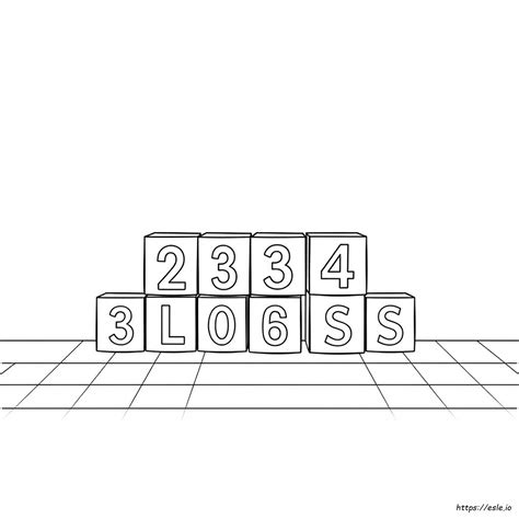 Kolorowanka Numberblocks