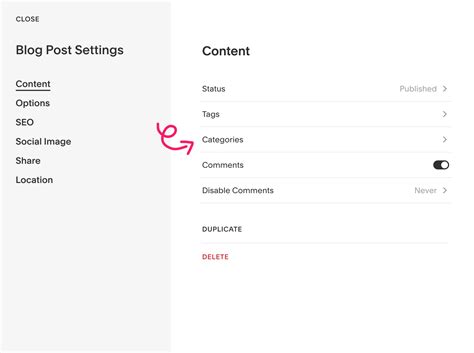 How To Set Up Blog Categories In Squarespace Be Creative Squarespace Designer And SEO