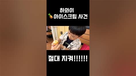 하와이 돌 플랜테이션에서 생긴 파인애플 아이스크림 사건 Youtube