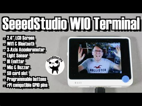 Wio Terminal An Arduino Compatible Board With Screen And A Lot More