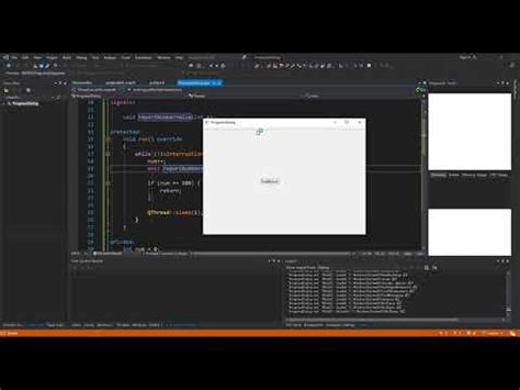 Qt QProgressDialog 进度对话框 QThread 线程 fix bugs 问题分析 YouTube