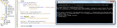 windows running php from cmd relative paths issue stack overflow