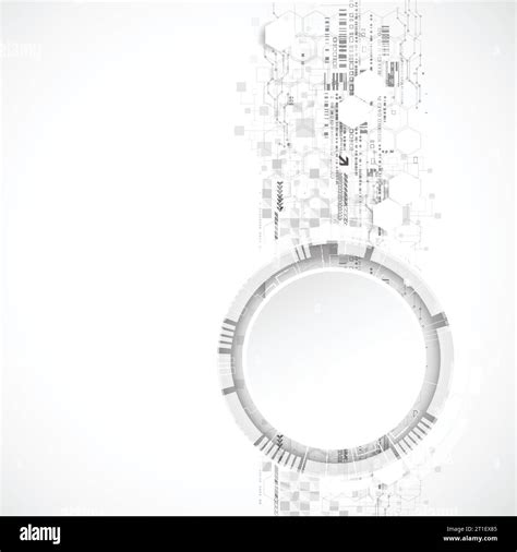 Abstract Background With Various Technological Elements Vertical