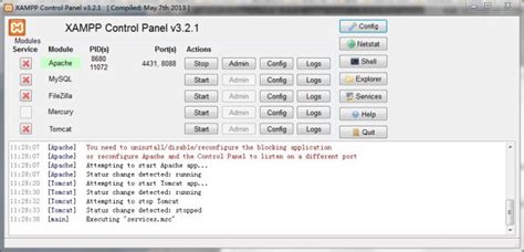 安装xampp时启动apache失败解决方法 Xampp Win32 183 1 Vc11 Installer 有大用 有大大用 个人