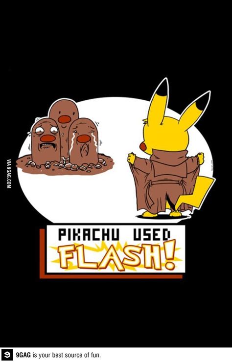 Pikachu Use Flash