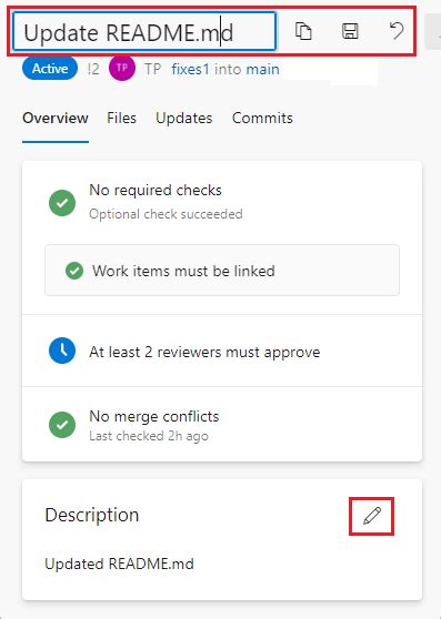 Create A Pull Request To Review And Merge Code Azure Repos
