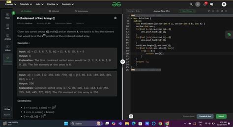 Manish Kumar On Linkedin Gfg160 Gfg160 Geekstreak2024 Coding