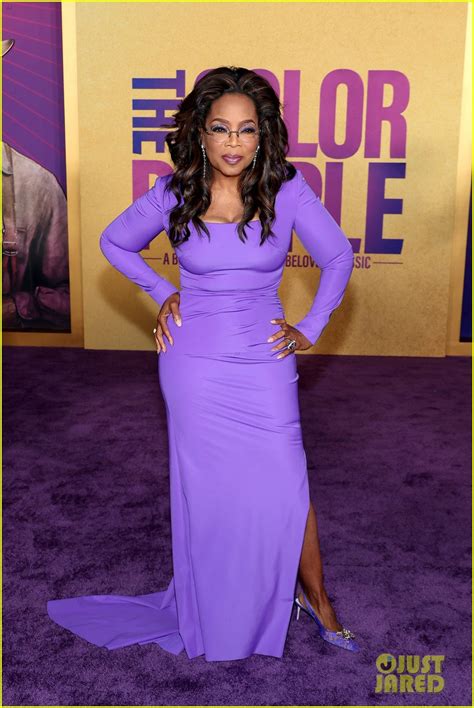 Oprah Winfrey Is Asked About Her Physique At Color Purple Premiere Photo 4992791 Oprah