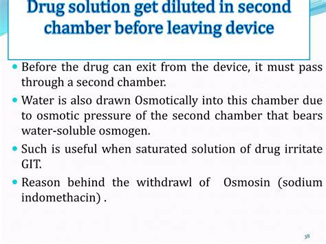 Osmotic Drug Delivery System Pptx