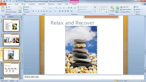 PowerPoint Using The Blur Effect YouTube