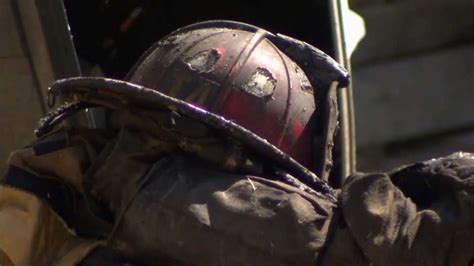 Watch Video Shows Moment Firefighter Falls Through Burning Roof