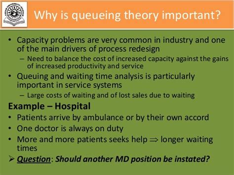 Queueing Theory And Its Businesss Applications