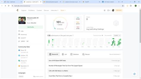 Leetcode Codingchallenge Continuouslearning Problemsolving Python