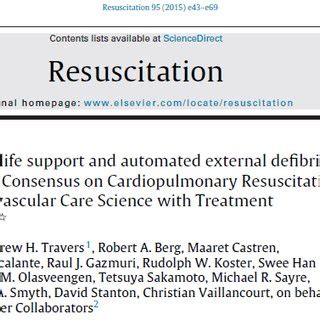 Tachycardia Adaptation Of The ACLS Algorithm For Tachycardia ACLS Download Scientific Diagram