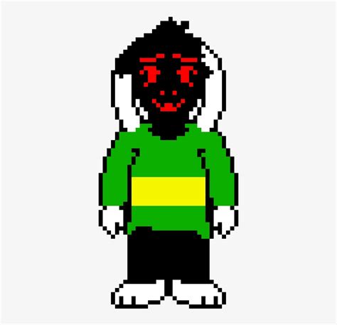 Undertale Colored Asriel Battle Sprite Pixel Art Maker Images