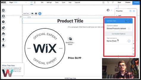 wix ecommerce series part 7 creating a custom product page in wix with wix code