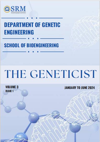 Newsletter Department Of Genetic Engineering Srmist