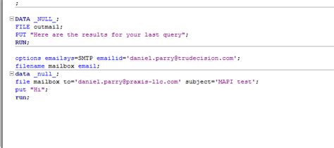 Sas Emails Connection Refused Sas Support Communities