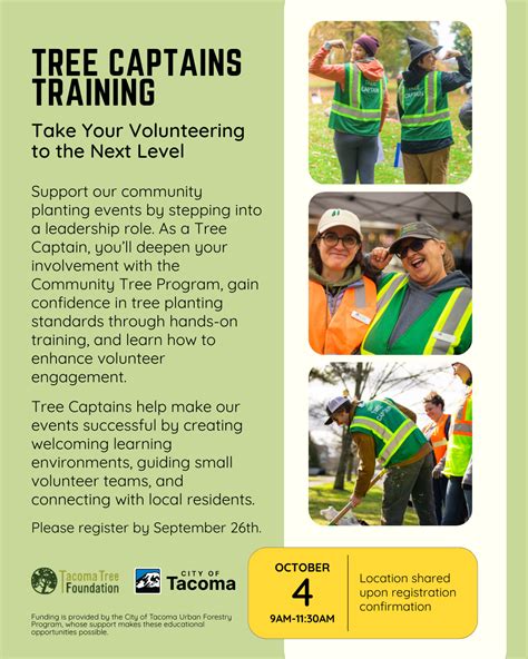 Tree Captain Training — Tacoma Tree Foundation