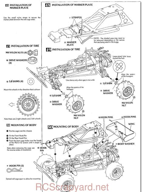 Kyosho Javelin 3031 Manual • Rcscrapyard Radio Controlled Model Archive