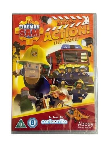 Fireman Sam Set For Action The Movie Dvd 2019 Brand N6 Brand