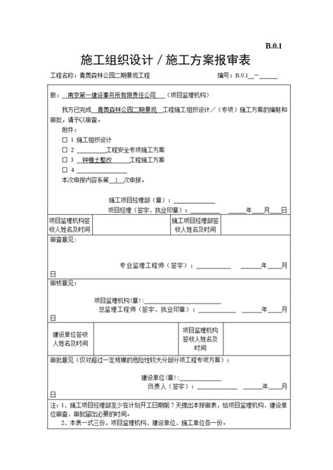 施工组织设计／施工方案报审表施工组织设计土木在线