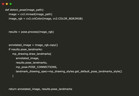 A Code Implementation For Advanced Human Pose Estimation Using