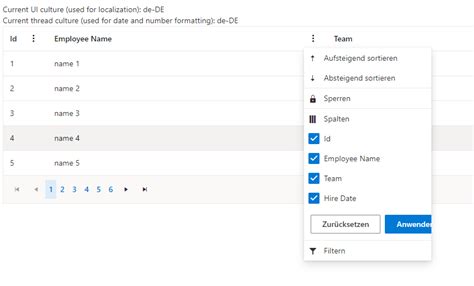 In Grid With German Localization The Buttons Of The Columns Option In