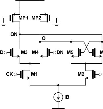 Basic SCL Latch Circuit Download Scientific Diagram