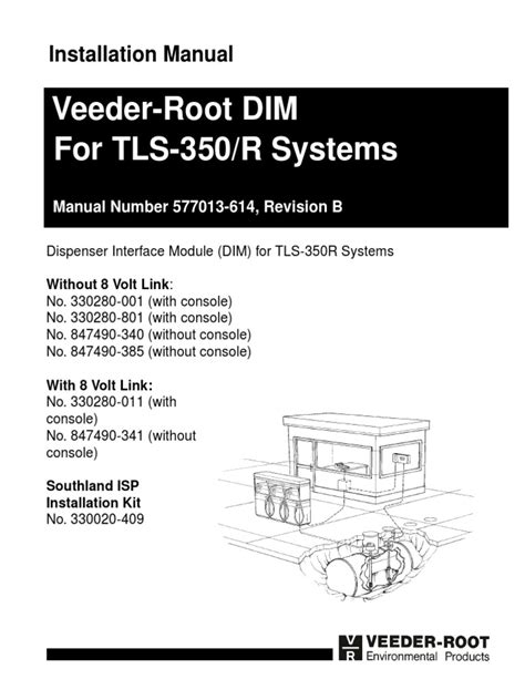 577013 614 Veeder Root Dispenser Interface Module Dim For Tls 350r