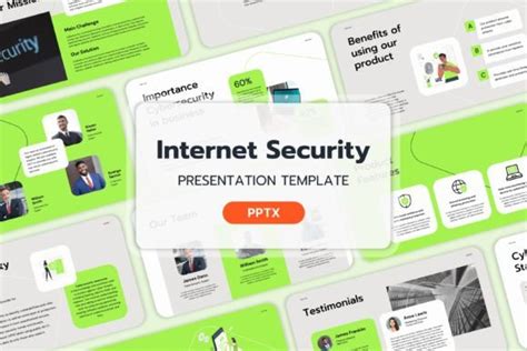 Internet Security Powerpoint Template Graphic By Moara Creative Fabrica