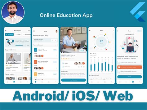 education app flutter learn online course skills hybride mobile