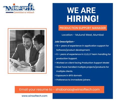 Winsoft Technologies India Pvt Ltd On Linkedin Wearehiring Winsoft Winsoftechnologies