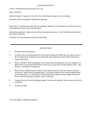 210 Blog Assignment 2 Docx Journal Assignment 2 Course